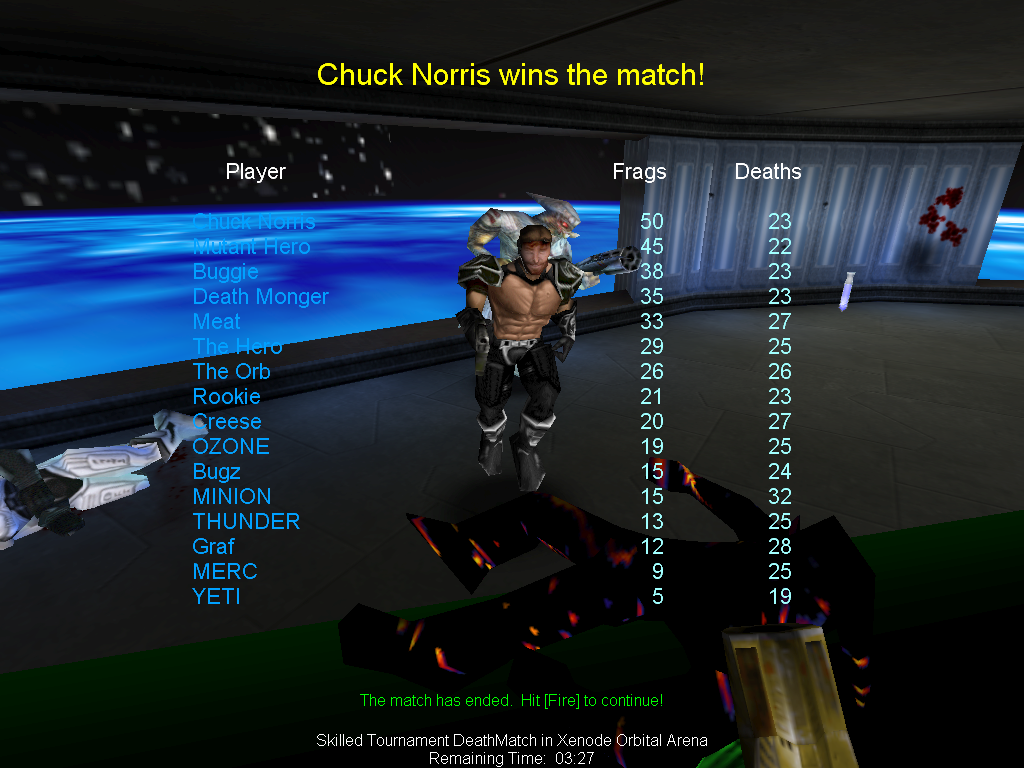 Unreal Archive / Unreal Tournament (UT99) / Skins / Chuck Norris